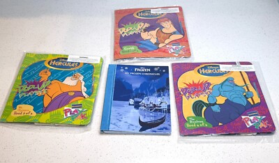 Disney Hercules Pop-Up Play Pak x3 + Frozen Notebook Lot Blockbuster ...