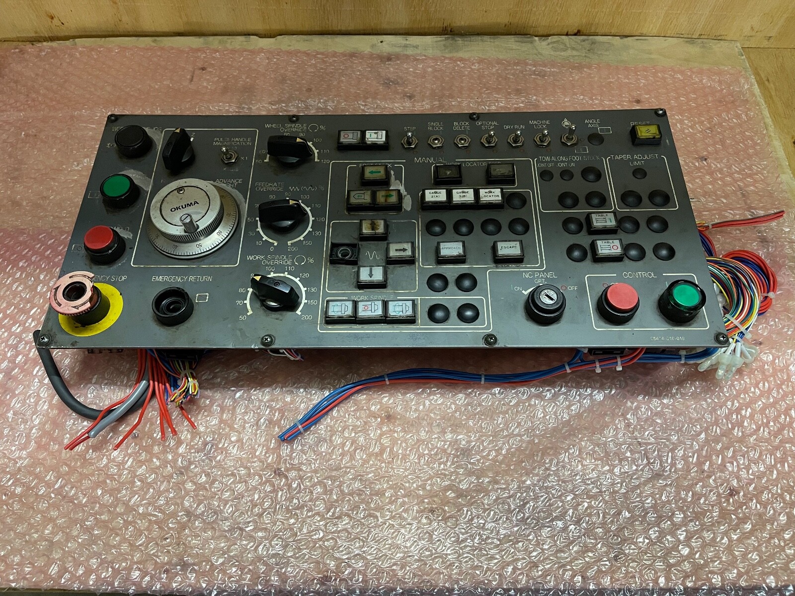 OKUMA E5414-019-018 CONTROL KEY PANEL Warranty!!!! | eBay