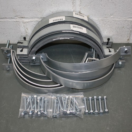 (23) Nordfab Pipe Hangers 8010004214, 10" Duct Diameter, Galvanized ...
