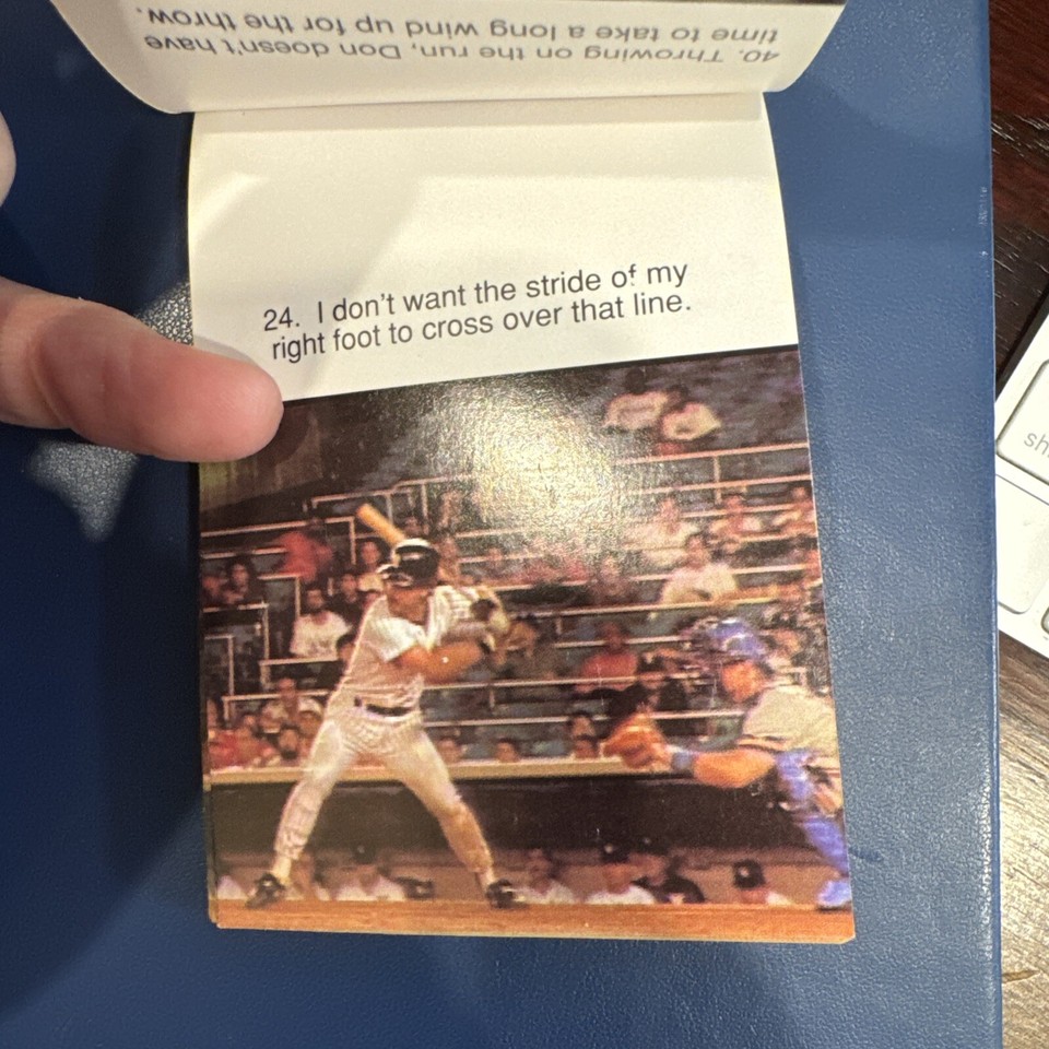 Don Mattingly 1990 Pro Vision Baseball Flipp Tipps H.R. Swing/Gold ...