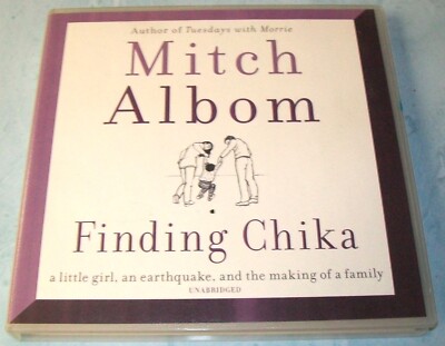 Finding Chika by Mitch Albom (4-CD Audiobook, 2019, Unabridged) VGC ...