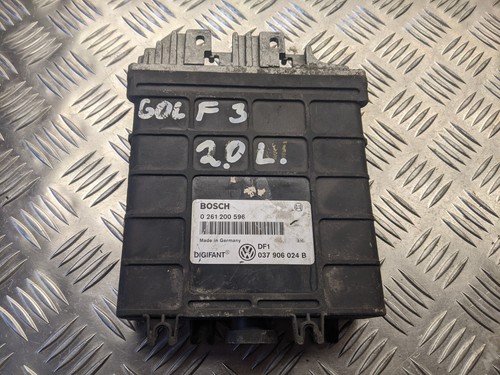 B456 Volkswagen Engine Control Unit ECU 0261200596 037906024B | eBay