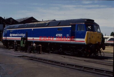 PHOTO CLASS 47 LOCO NO 47521 NETWORK SOUTH EAST LIVERY | eBay UK