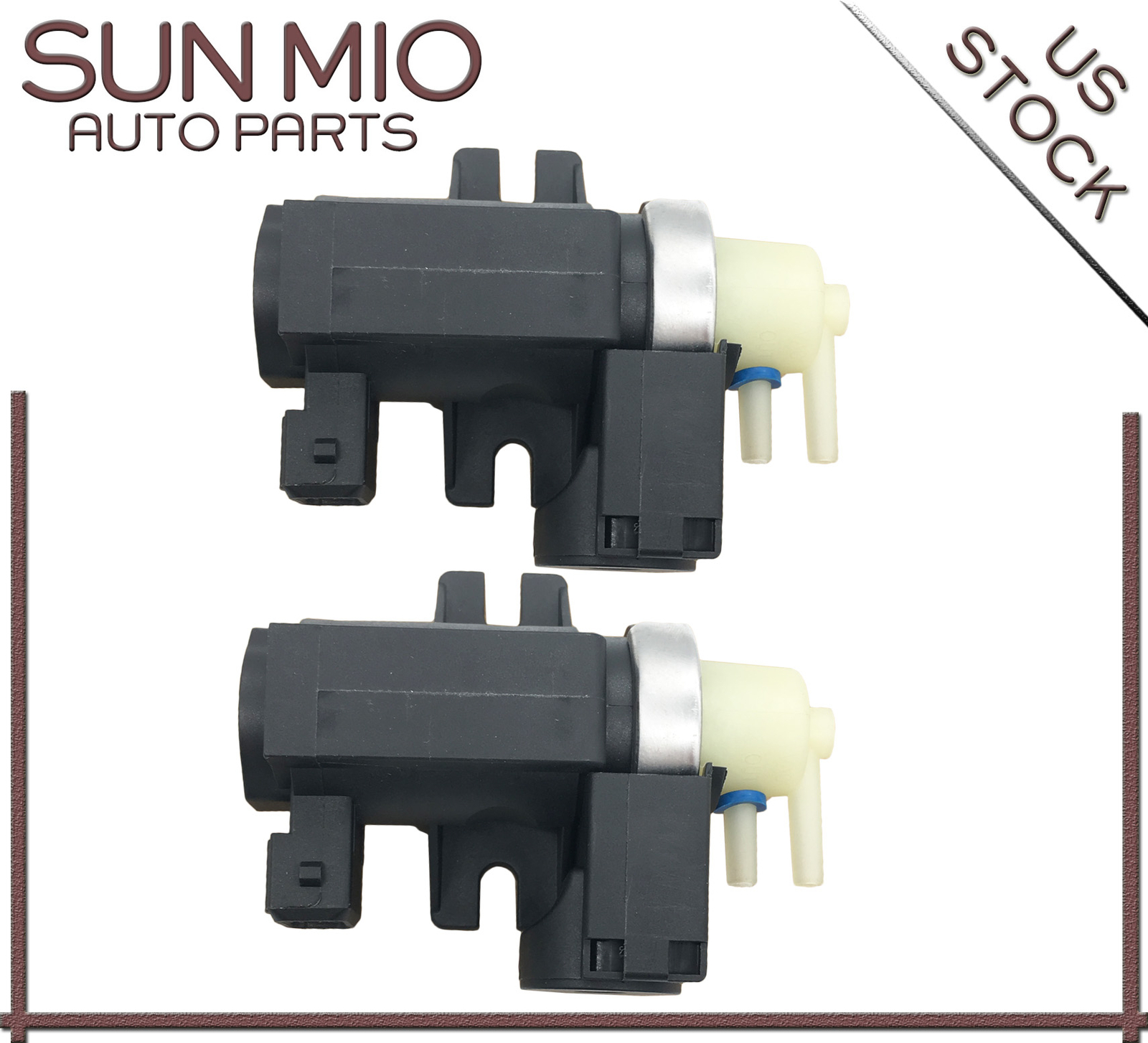 11747626350 2Pcs Turbo Boost Solenoid Valve For BMW E60 E90 535i 550i ...