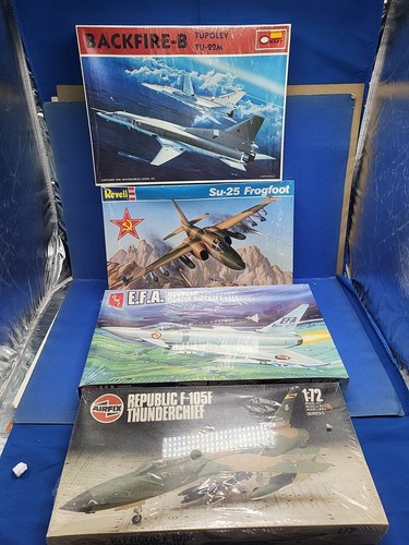 Vintage 4 Sealed Kits Revell WWII Airfix Minicraft AMT 1/72 Aircraft ...