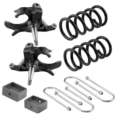 82-04 Chevy S10 GMC S15 2WD 83-97 S10 Blazer Jimmy 5" / 4" Drop ...