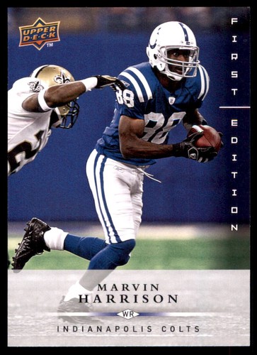 2008 Upper Deck First Edition Marvin Harrison Indianapolis Colts #66 | eBay