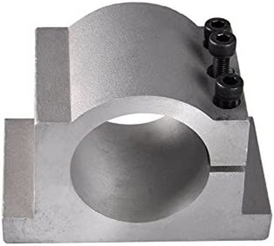 Aluminum CNC Spindle Motor Mount Bracket Clamp Base Holder Support Cast ...