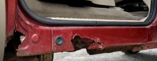 2000-2005 Ford Excursion Rear Door Dog Leg and inner & Outer Rocker ...