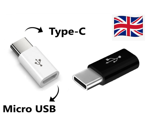 Micro USB to Type c Adapter Converter USB-C OTG micro USB Female to ...