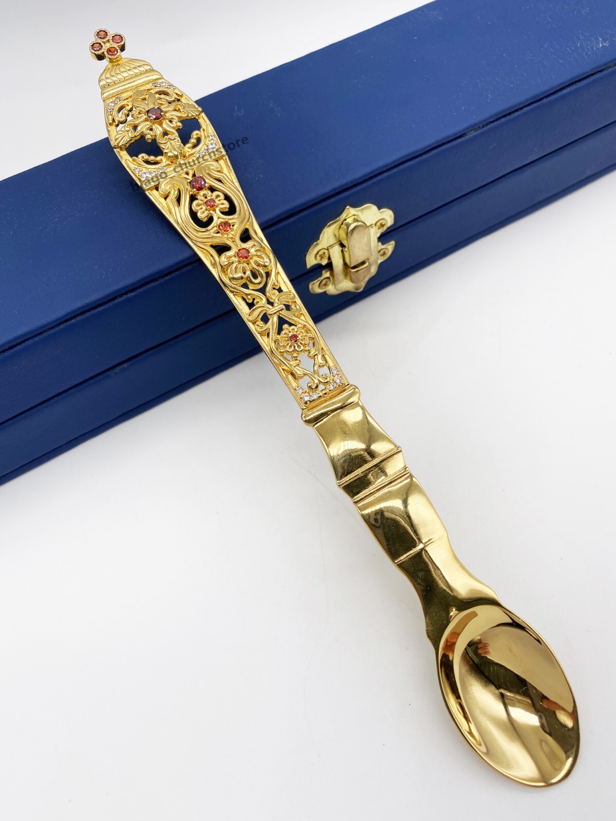 Orthodox Communion Gilded Spoon Sacred Utensil for Holy Communion | eBay