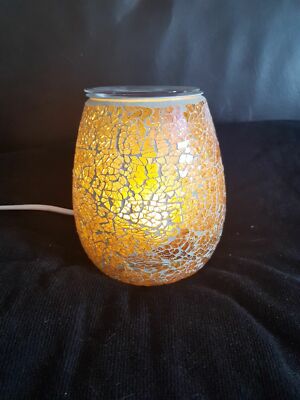 Partylite IRIDESCENT SCENT GLOW MELTS CANDLE WARMER NIB | eBay