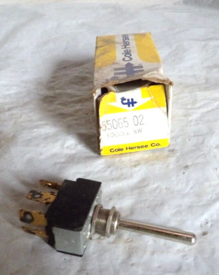 NOS Cole Hersee 55065-02 Momentary On-On Long HD Toggle Switch, DPDT | eBay