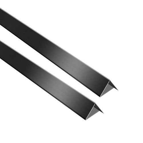 Black Wall Corner Protector Aluminum Alloy Metal Corner Guards 1.6 ...