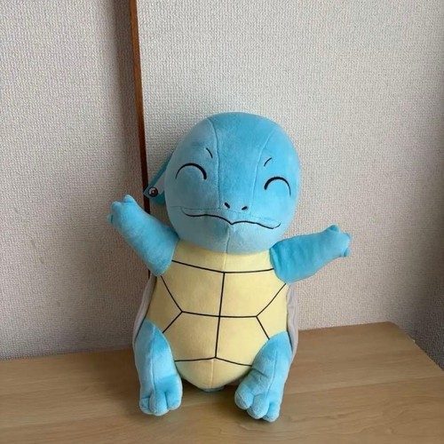 Pokemon Squirtle Plush Toy 11.8in Blue Turtle Shell Name Tag | eBay