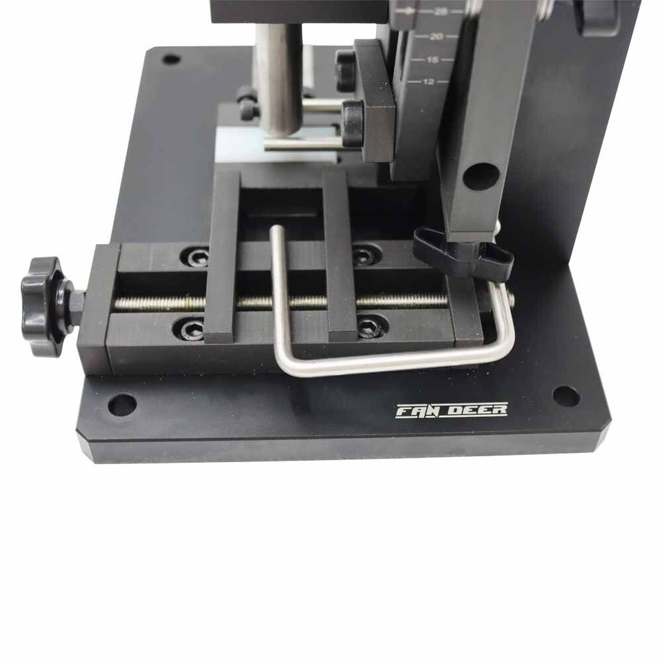 Manual Leather Belt Punching Machine Hollow Punching Adjustable Spacing ...