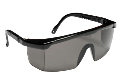 Uvex Spartan Black Frame Grey Lens Hardcoat Z94.3 / Z87.1 Safety ...