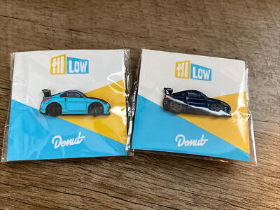 Donut Media Hi Low Pin 350Z Original 1st Edition New SOLD OUT Leen ...