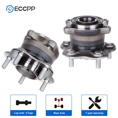 2Pcs Wheel Hub Bearings Rear For Infiniti G37 Q50 Q60 FX35 G35 For ...