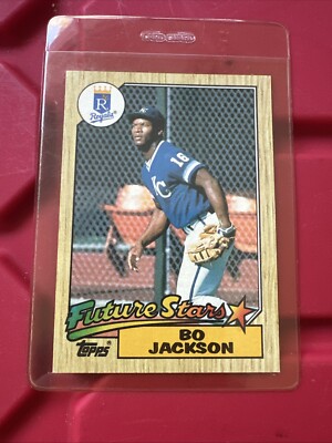 1987 Topps Future Stars Bo Jackson Rookie Card #170 One Owner Mint ...