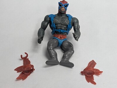MOTU 1981 Vintage Masters of the Universe Stratos Red Wing (Broken wing ...