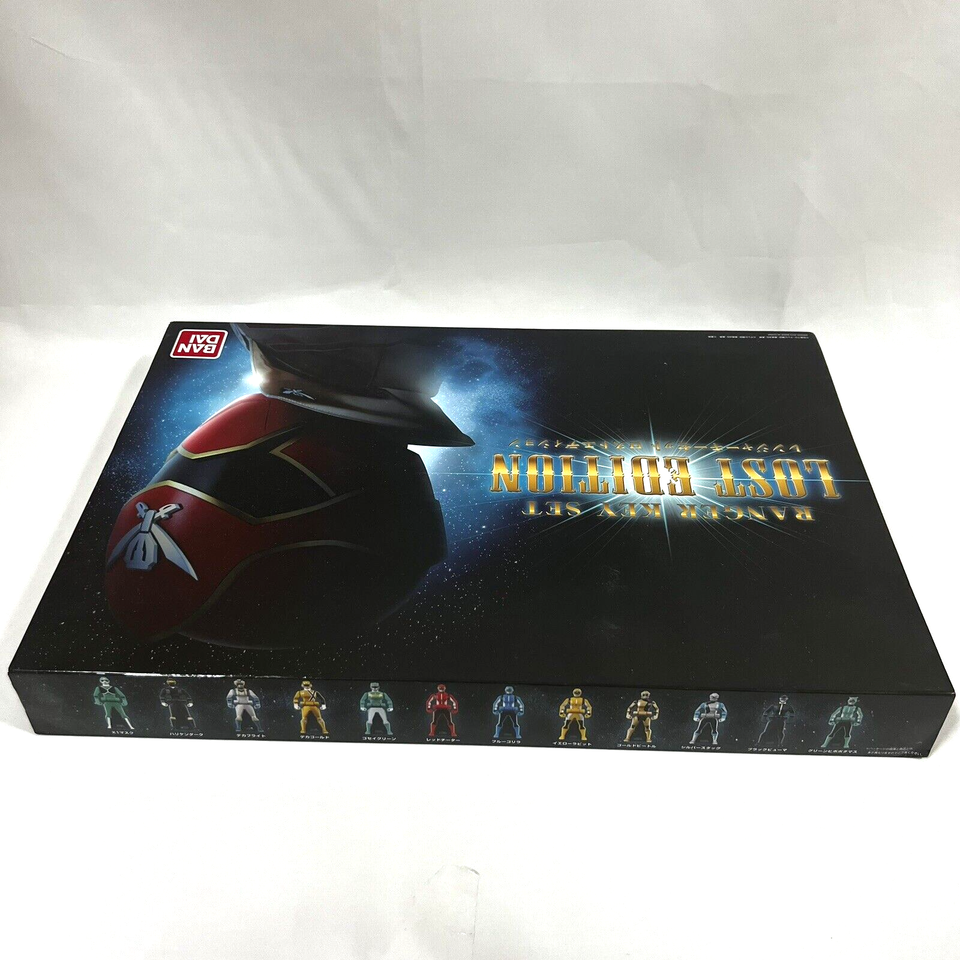 Premium Bandai Ranger Key Set Lost Edition 12 SET 85mm Power Rangers ...