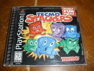 Tecmo Stackers (Sony PlayStation 1, 1997) | eBay