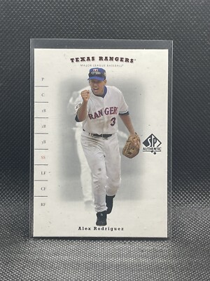 2001 SP Authentic Baseball #22 Alex Rodriguez | eBay