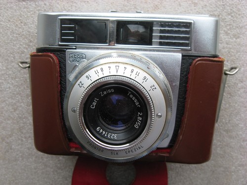 German 35 mm camera Zeiss Ikon Contessa with Tessar 2.8/50 Carl Zeiss ...