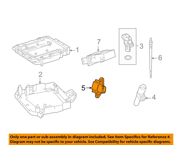 Mercedes-Benz 0061539928 Genuine OEM Pressure Sensor for sale online | eBay