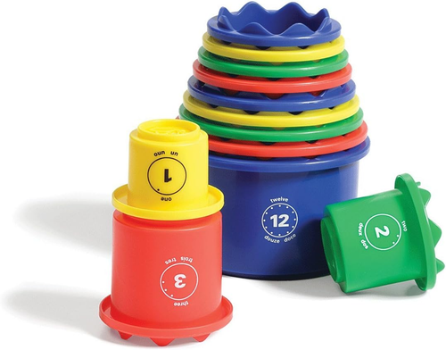 Measure UP! Cups | Educational Stacking & Nesting 12 Piece Numbered Set| Kid-Pow | eBay