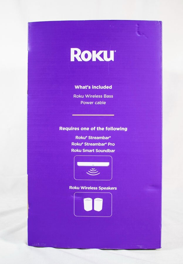 Roku Wireless Bass Slim Wireless Subwoofer | eBay