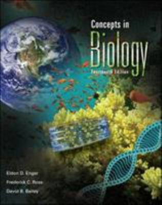 Concepts in Biology Paperback Eldon, Ross, Frederick C., Bailey ...