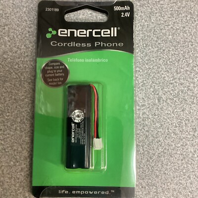 enercell 2.4v 500mah cordless phone battery 2301189 | eBay