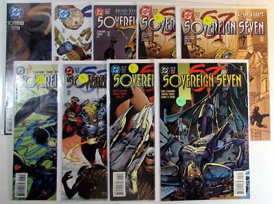 Sovereign Seven Lot of 9 #23, 19, 12, 11, 11, 7, 6, 4, 2 DC (1995 ...