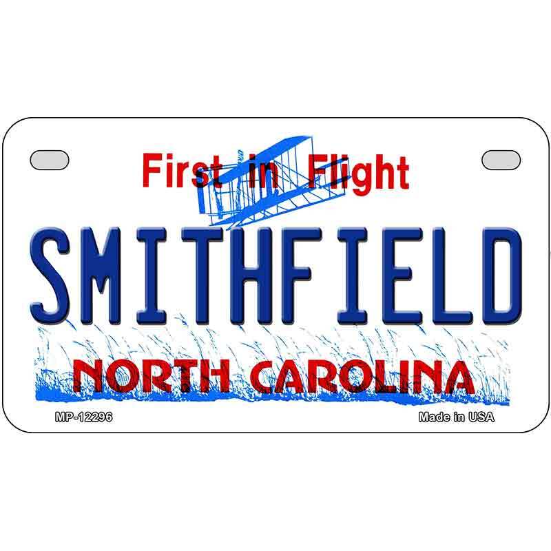 North Carolina Smithfield Novelty Metal Motorcycle Plate MP-12296 | eBay
