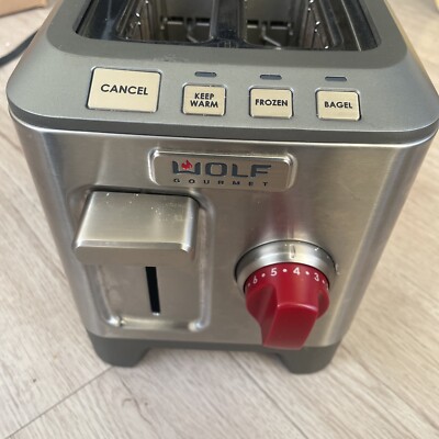 Wolf Toaster, 2 Slice, Red Knob | eBay