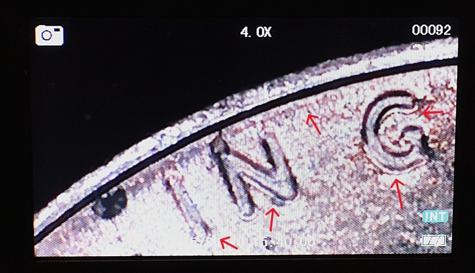 2024 P Lincoln Penny Die Break Error with Double Die Obverse and ...