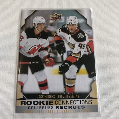 23/24 TIM HORTON'S ROOKIE CONNECTIONS JACK HUGHES AND TREVOR ZEGRAS | eBay