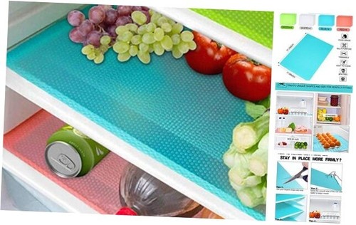 16 Pcs Refrigerator Liners Mats Washable, Refrigerator Mats Liner ...
