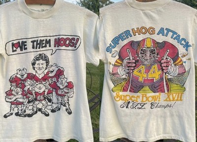 NFL Washington Redskins Super Bowl Super Hog Attack 2 side shirt ...