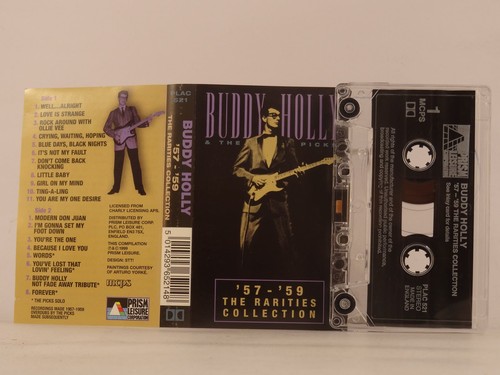 BUDDY HOLLY 57-59 THE RARITIES COLLECTION (39) 19 Track Audio Cassette ...