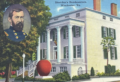 Winchester VA Virginia 1952 Linen Vintage Postcard Gen. Sheridan’s ...