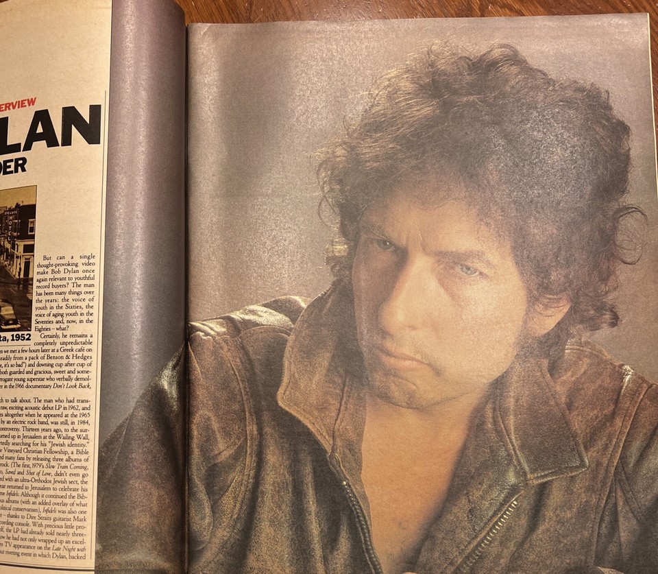 Rolling Stone Magazine June 21 1984 Bob Dylan David Lee Roth Van Halen ...
