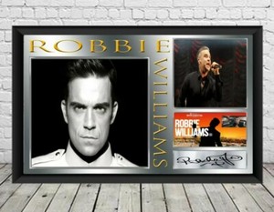 Robbie Williams Autographed Signed Photo Print Poster Memorabilia | eBay