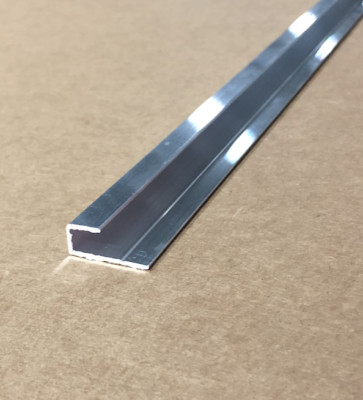 J Trim Aluminum Trailer RV Capping 92" Long - 7/8" Tall 1/4" Lip 1/4 ...