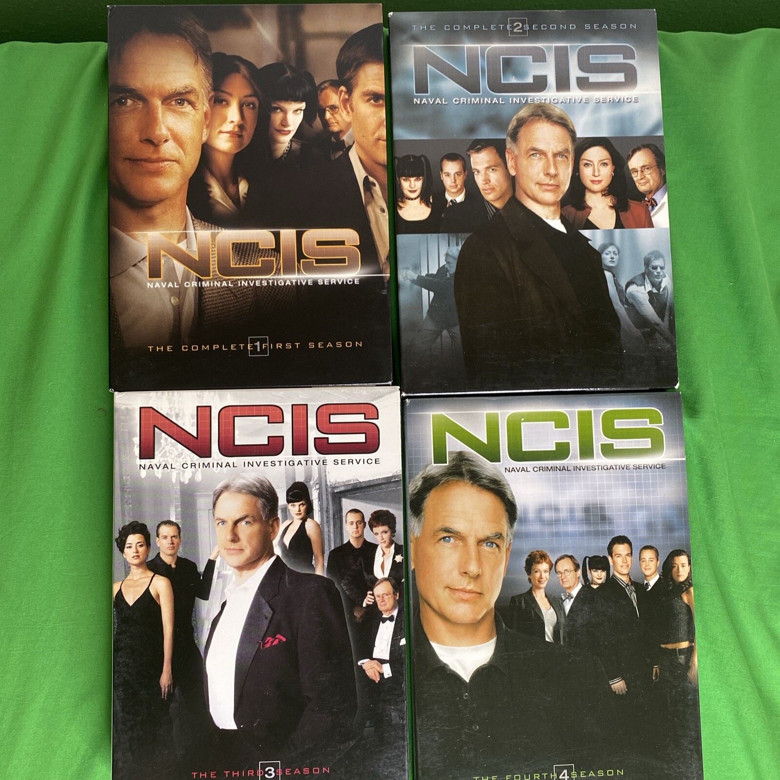 NCIS Seasons 1-4 (DVD 24-Disc Box Set) Naval Crime Investigation ...