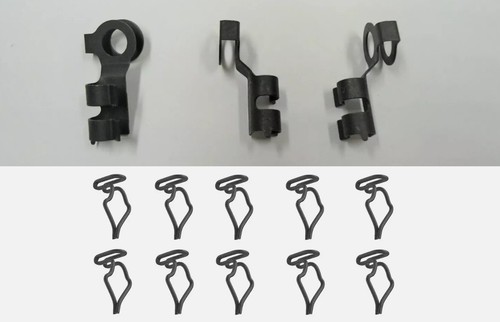 HOOD ROD & DOOR PANEL CLIPS! FOR OLD MOPAR A B C E BODY CUDA DART ...