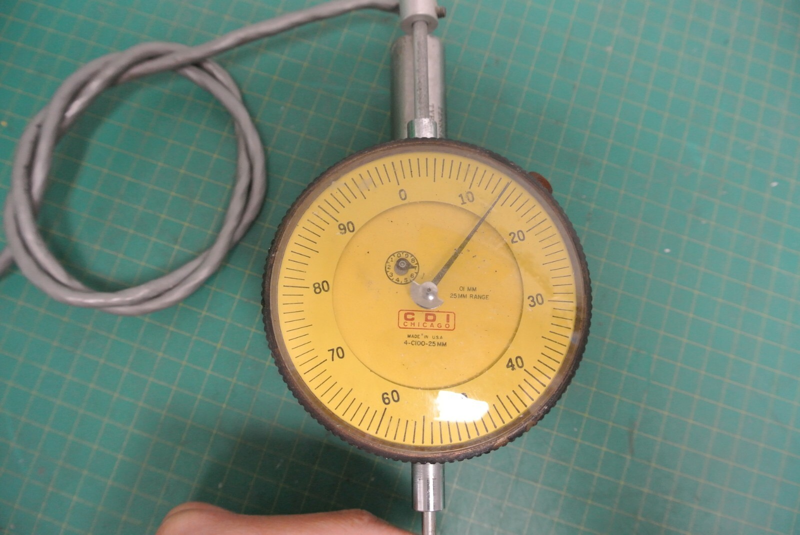 CDI CHICAGO 2-C100-1000 .001" 1.000 RANGE DIAL INDICATOR 500 HR ...