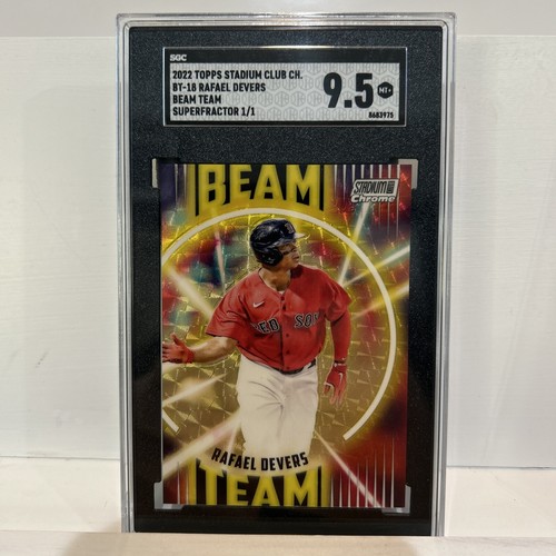 2022 TOPPS STADIUM CLUB BEAM TEAM RAFAEL DEVERS SUPERFRACTOR 1/1 | eBay